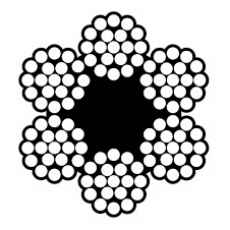 WIRE ROPE GAL BLUE PVC KNOCKER LINE 6MM X 19MM 1000M - Integrated ...